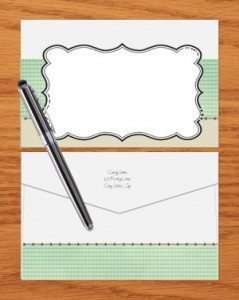 Free Envelope Template - Customize Online & Print at Home