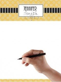 Personalized Stationery