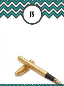 Free Monogrammed Stationery