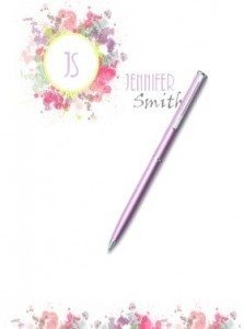 Free Monogrammed Stationery