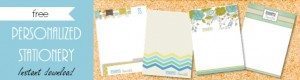 Personalized Stationery