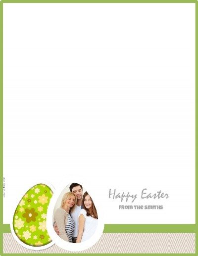 Free Custom Easter Stationery