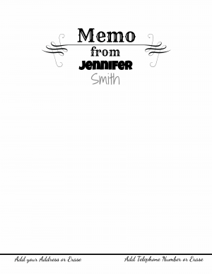 Memo Template