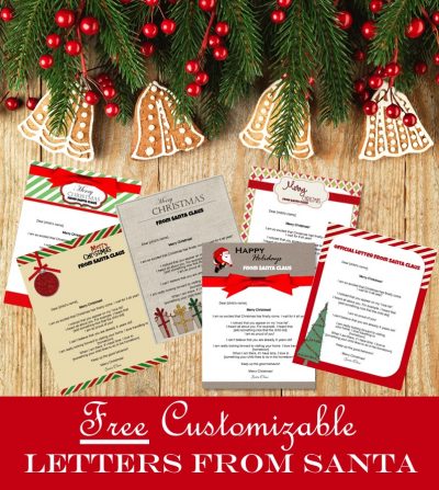 Free Letters from Santa